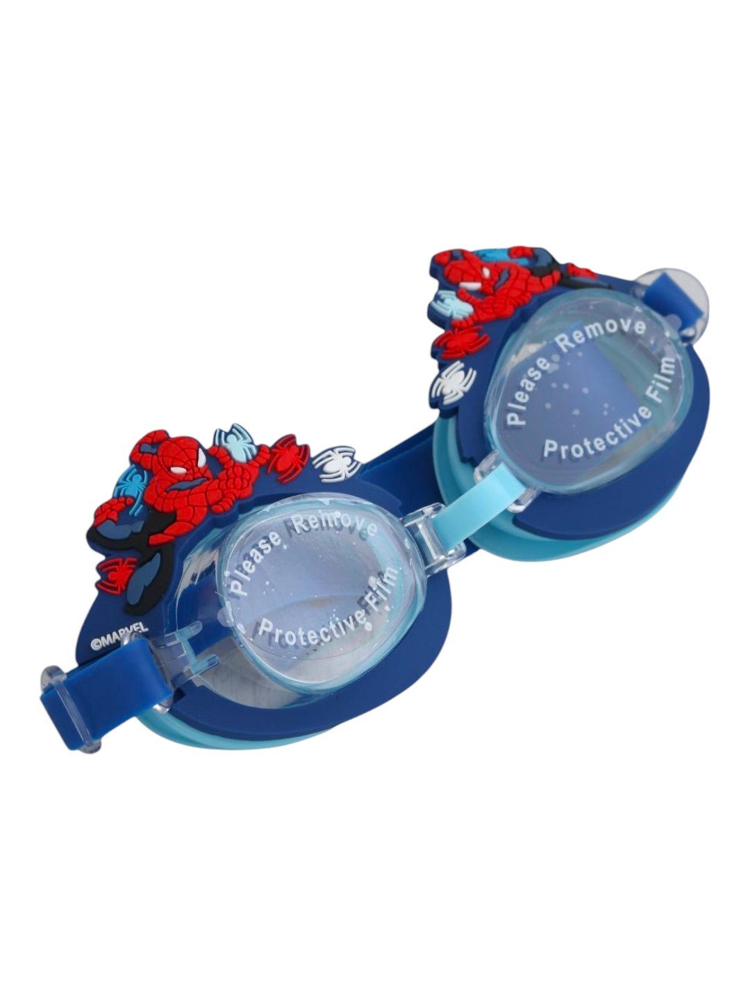 Yellow Bee Marvel Spider-Man Swimming Goggles – Blue, 3D Web Design ...