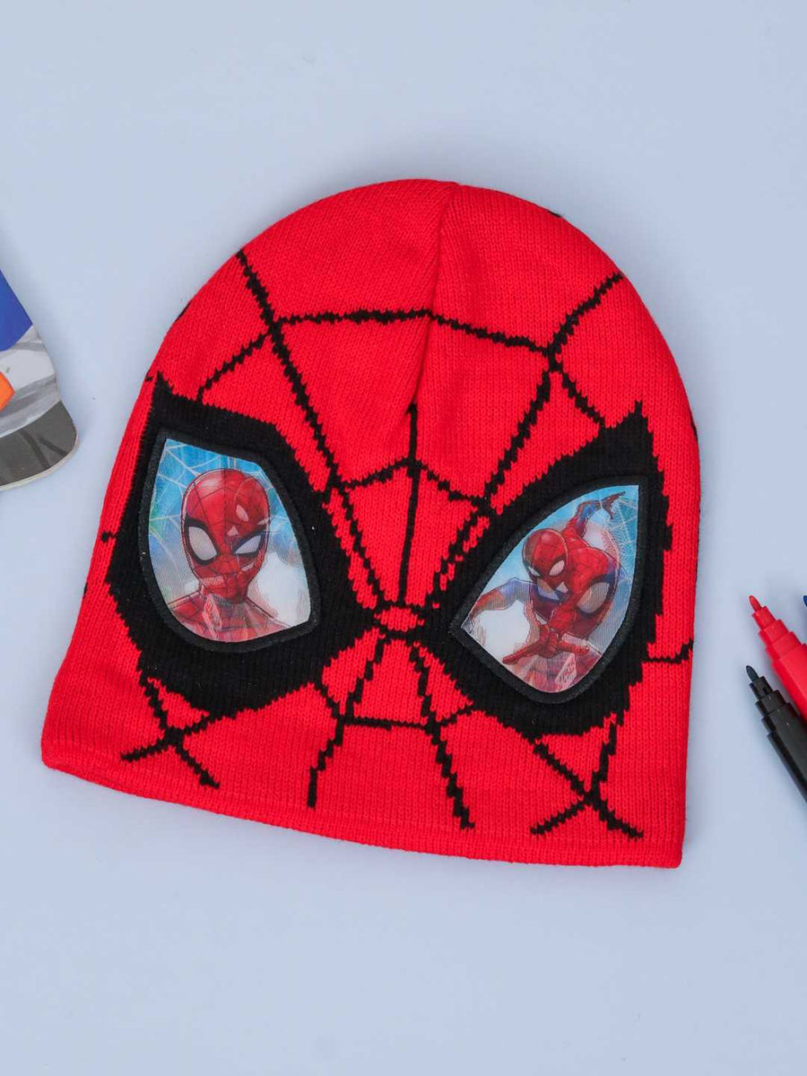 Yellow Bee Boys’ Marvel Spider-Man 3D Motion Winter Hat – Yellow Bee India